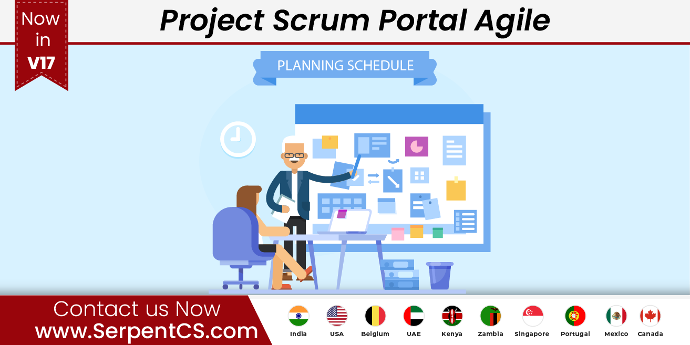 Project Scrum Management System with agile methodology | SerpentCS